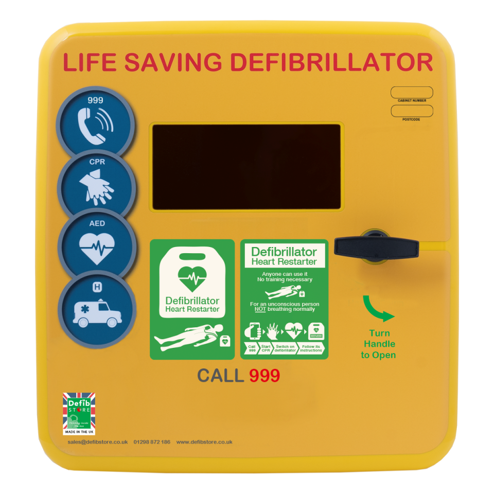 Defib Store 4000 and Bleed Cabinet Bundle: Protect All Your Life-Saving ...